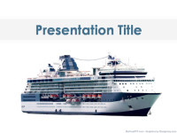 Free Cruise Ship PowerPoint Templates - MyFreePPT.com