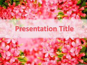 Free Spring Season PowerPoint Template - Download Free PowerPoint PPT