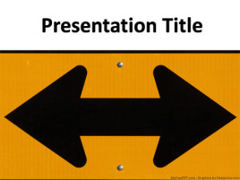 Free Direction Arrow PowerPoint Template - Download Free PowerPoint PPT