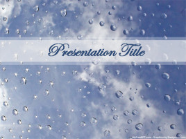 Free Rain PowerPoint Templates - MyFreePPT.com