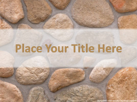 Free Rock PowerPoint Templates - MyFreePPT.com