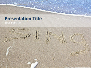 Free Singing PowerPoint Templates - MyFreePPT.com