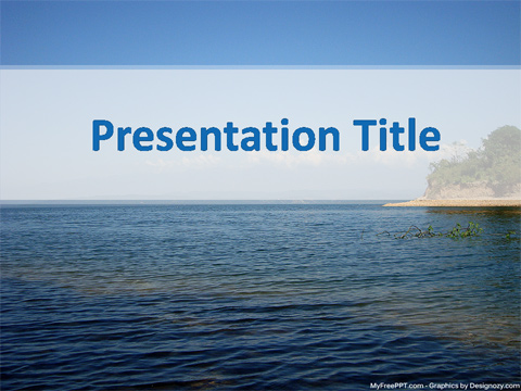 Free River PowerPoint Template - Download Free PowerPoint PPT
