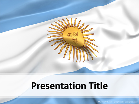 Argentina PowerPoint Template - Download Free PowerPoint PPT