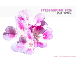 Free Lotus Flowers PowerPoint Template - Download Free PowerPoint PPT