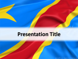 Free Democratic Republic of the Congo PowerPoint Templates - MyFreePPT.com