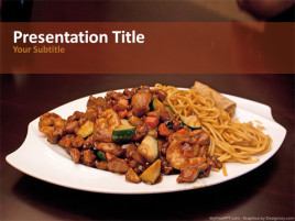 Free noodles PowerPoint Templates - MyFreePPT.com