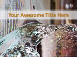 Liquid PowerPoint Template - Download Free PowerPoint PPT