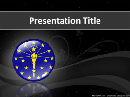 Free Indiana PowerPoint Template - Download Free PowerPoint PPT