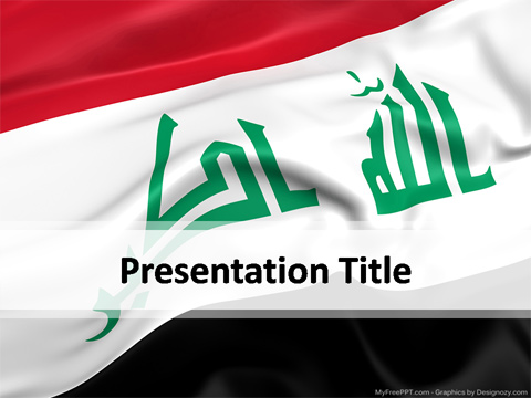 Iraq PowerPoint Template - Download Free PowerPoint PPT