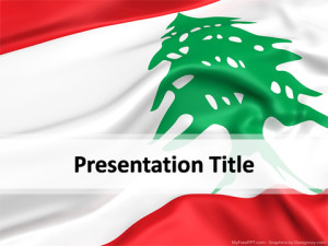 Lebanon PowerPoint Template - Download Free PowerPoint PPT