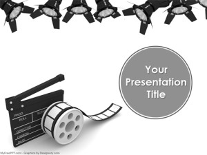 Free Media Entertainment PowerPoint Template - Download Free PowerPoint PPT