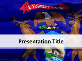 Michigan PowerPoint Template - Download Free PowerPoint PPT