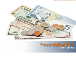 Foreign Money PowerPoint Template - Download Free PowerPoint PPT