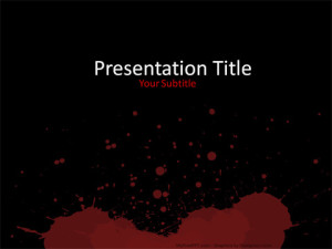 Free Murder PowerPoint Template - Download Free PowerPoint PPT