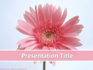 Free Daisy Flower PowerPoint Template - Download Free PowerPoint PPT