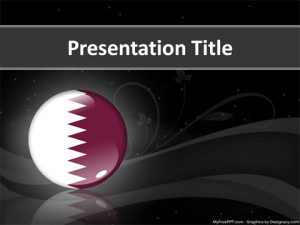 Free Qatar PowerPoint Templates - MyFreePPT.com