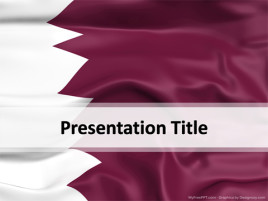 Free Qatar PowerPoint Templates - MyFreePPT.com