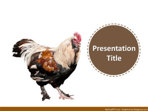 Free Rooster PowerPoint Template - Download Free PowerPoint PPT