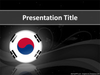 Free South Korea PowerPoint Templates - MyFreePPT.com