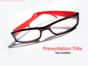 Free Eyeglasses PowerPoint Templates - MyFreePPT.com