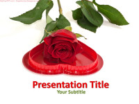 Free Red Roses PowerPoint Template - Download Free PowerPoint PPT