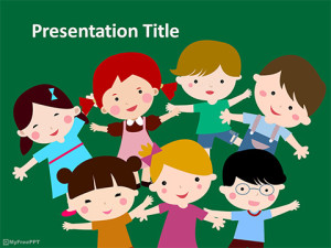 Free Children PowerPoint Templates - MyFreePPT.com