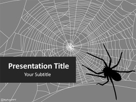 Free Spider Trap PowerPoint Template - Download Free PowerPoint PPT