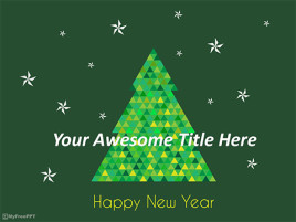Free December PowerPoint Templates - MyFreePPT.com
