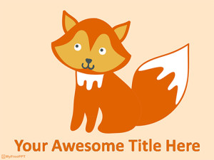 Fox PowerPoint Template - Download Free PowerPoint PPT