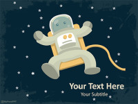 Free Astronaut PowerPoint Template - Download Free PowerPoint PPT