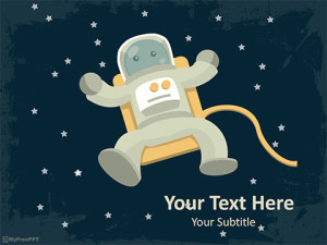 Free Astronaut PowerPoint Template - Download Free PowerPoint PPT