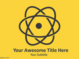 Free Atom PowerPoint Template - Download Free PowerPoint PPT