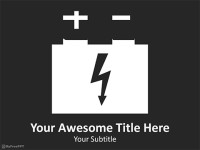 Free Battery PowerPoint Template - Download Free PowerPoint PPT