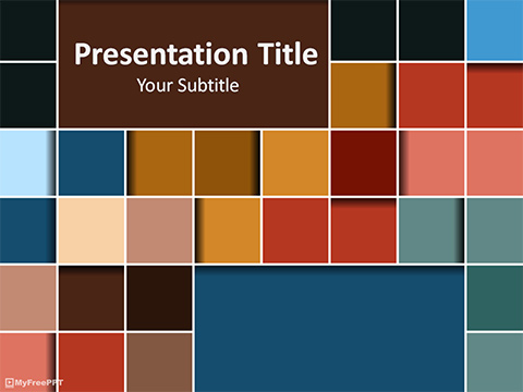 Free Vintage Circles PowerPoint Template - Download Free PowerPoint PPT