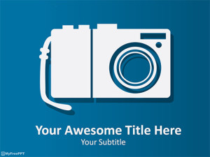 Free Digital Camera PowerPoint Templates - MyFreePPT.com