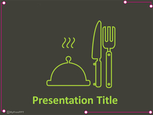 Free Dinner PowerPoint Template - Download Free PowerPoint PPT