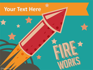 Fireworks PowerPoint Template - Download Free PowerPoint PPT