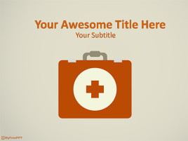 Free First Aid PowerPoint Template - Download Free PowerPoint PPT