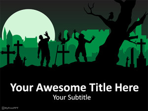Free Zombies PowerPoint Template - Download Free PowerPoint PPT
