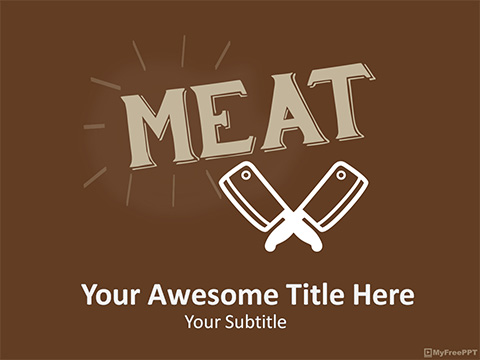 Free Chicken PowerPoint Templates - MyFreePPT.com