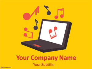 Free Singing PowerPoint Templates - MyFreePPT.com