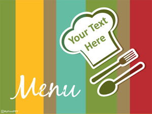 Free Menu Card PowerPoint Templates - MyFreePPT.com