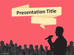 Free Singing PowerPoint Templates - MyFreePPT.com