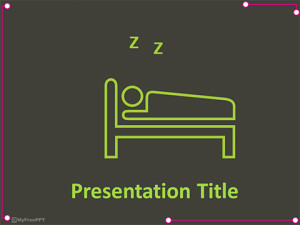 Free Sleep PowerPoint Templates - MyFreePPT.com
