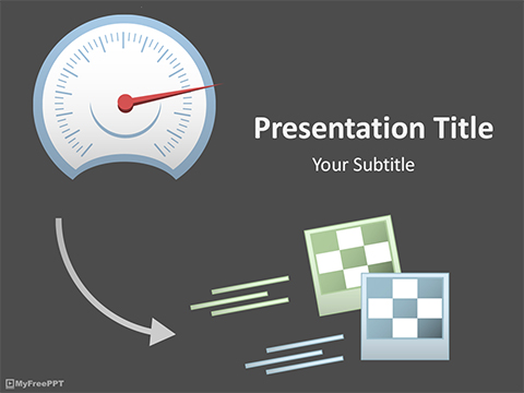 Free Runner PowerPoint Template - Download Free PowerPoint PPT