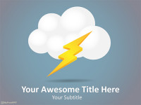 Free Lightning PowerPoint Templates - MyFreePPT.com