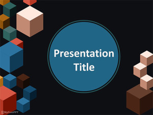Free Abstract Boxes Background PowerPoint Template - Download Free ...