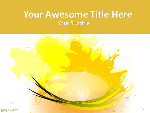 Free Decorative Floral Frame PowerPoint Template - Download Free ...