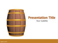 Free Barrel PowerPoint Template - Download Free PowerPoint PPT